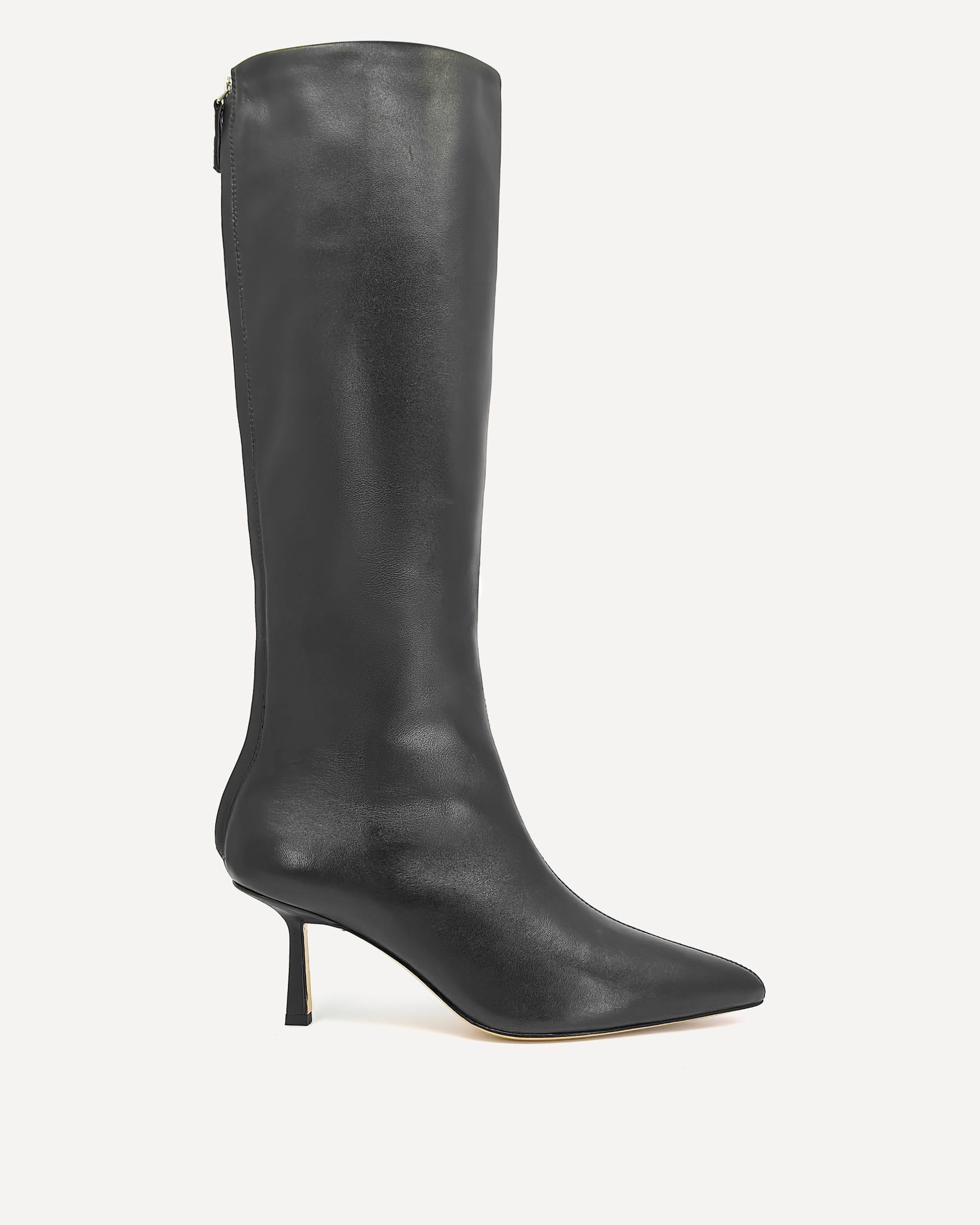 Petra Calf Boot | Black